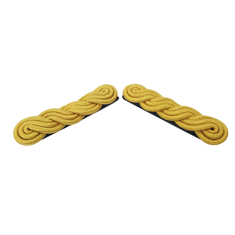 Ceremonial Epaulette in Golden Color | Zahid Hakeem Uniforms & Textiles LLC
